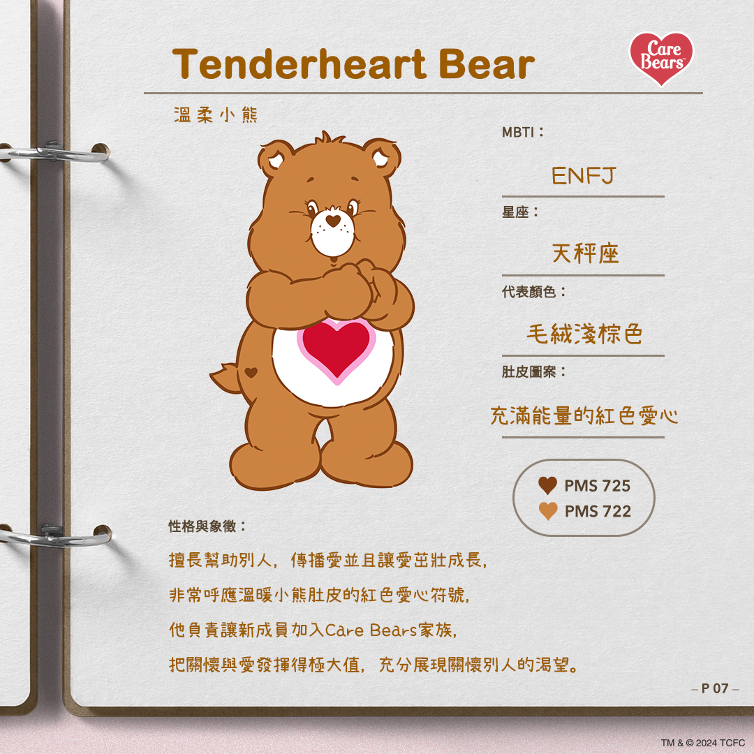 人見人愛!Care Bears彩虹熊成員角色、MBTI一次看 | GRACEGIFT